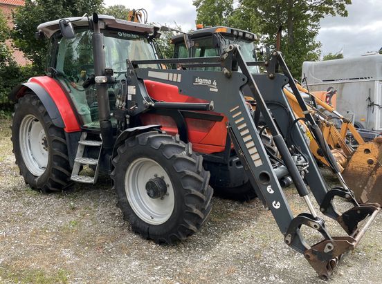 Traktorer 4 wd Same, IRON 110 m. Frontlæsser + Nye dæk. Maskinbladet